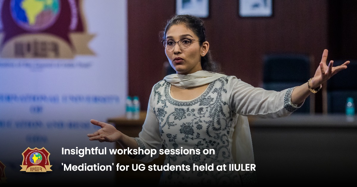 India International University of Legal Education and Research (IIULER ...