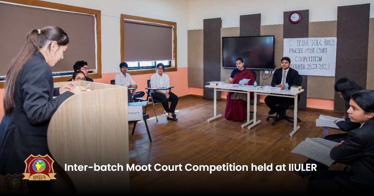 India International University of Legal Education and Research (IIULER ...