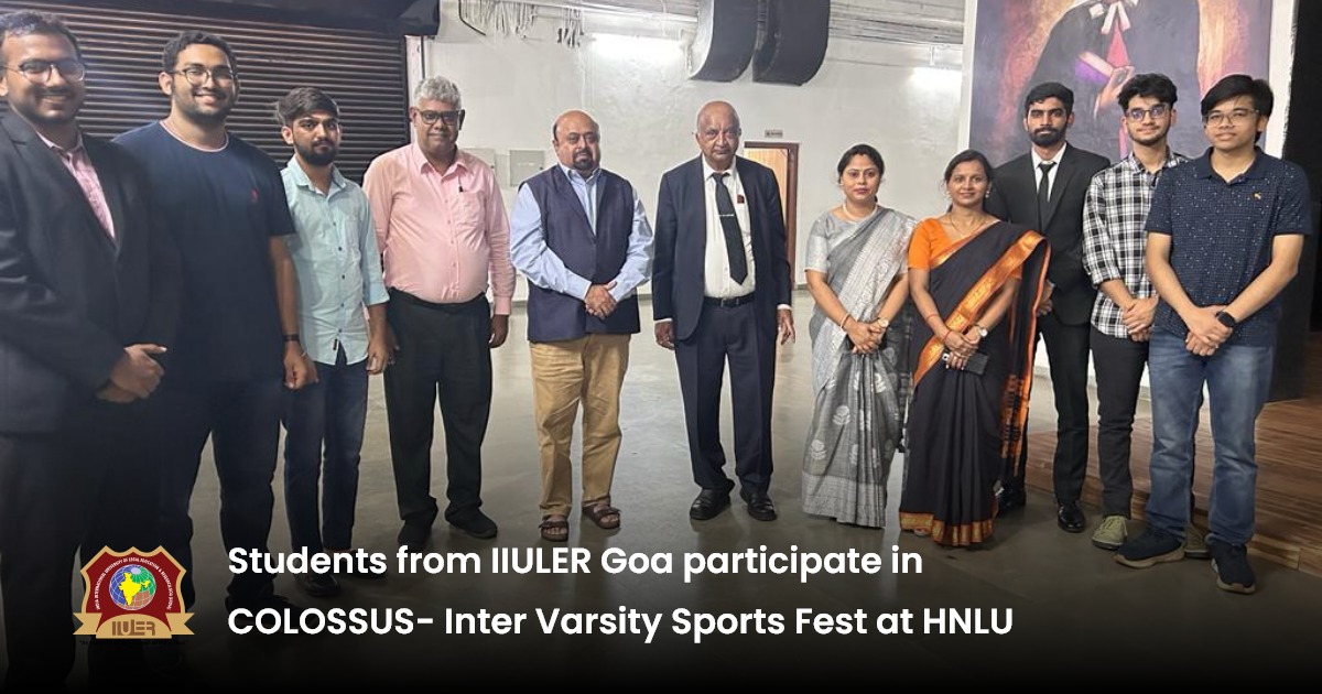 India International University of Legal Education and Research (IIULER ...