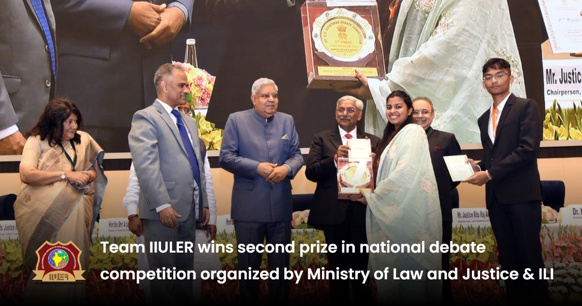 India International University of Legal Education and Research (IIULER ...
