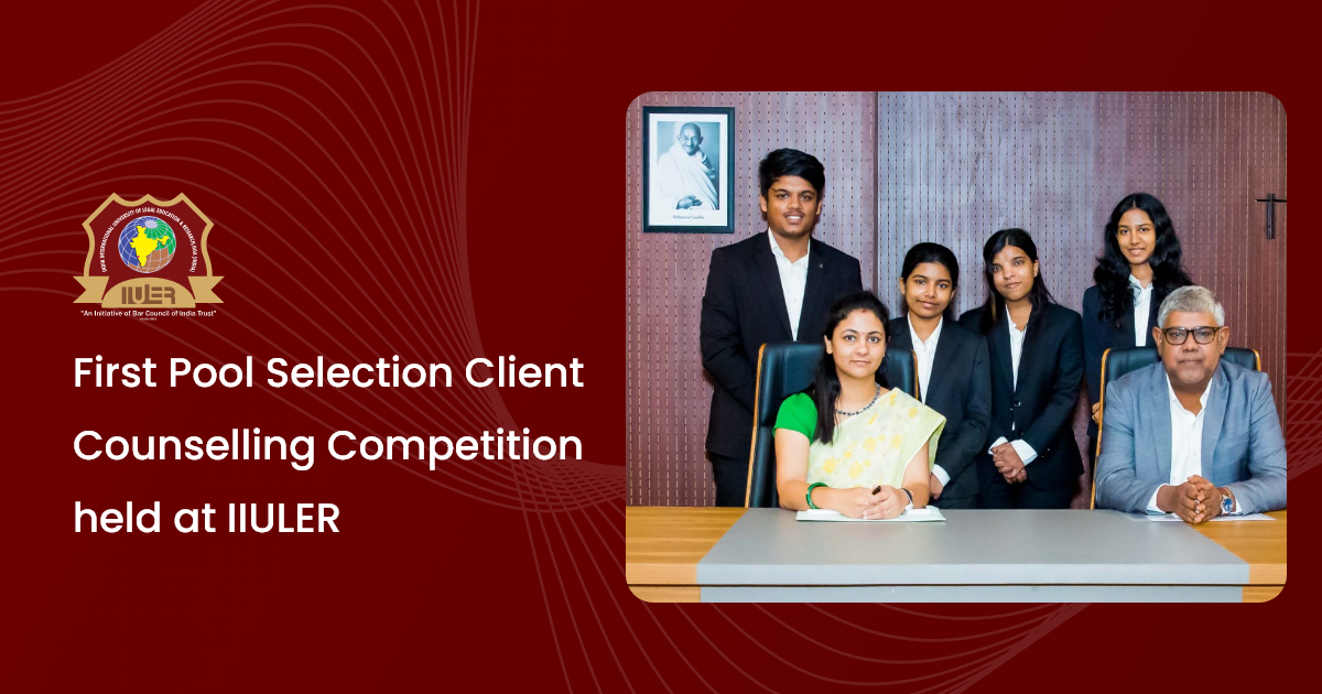India International University of Legal Education and Research (IIULER ...