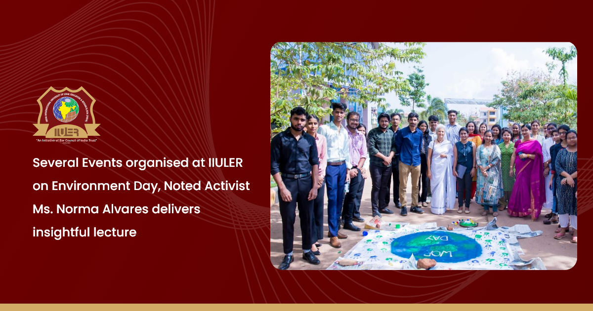 India International University of Legal Education and Research (IIULER ...