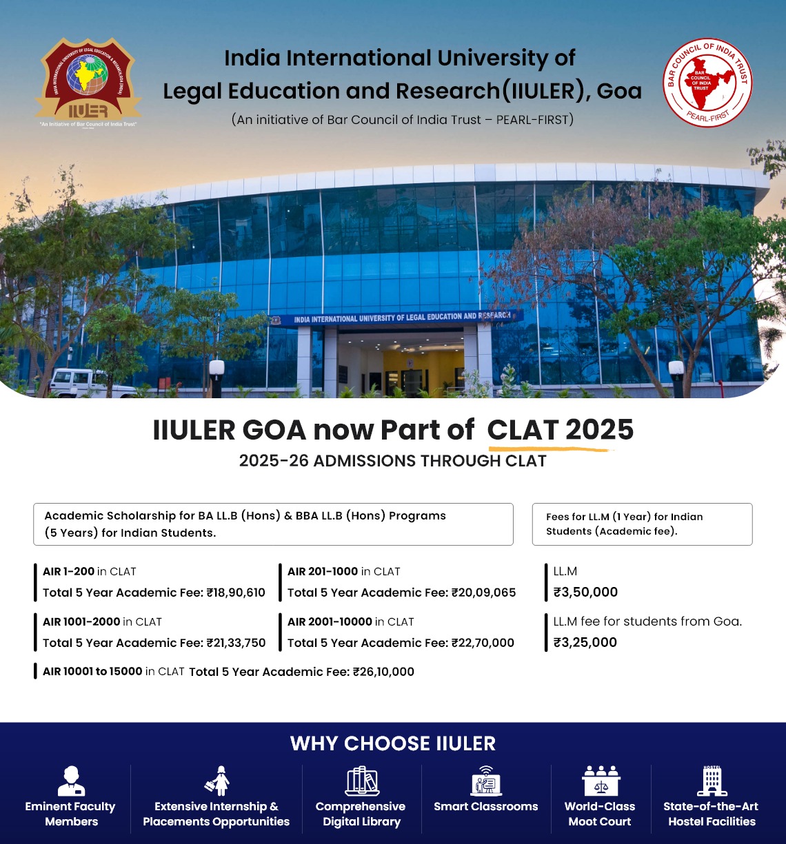 India International University of Legal Education and Research (IIULER), Goa